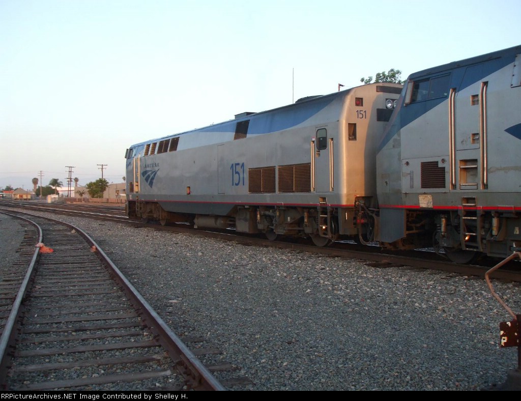 AMTK 151 & 134 leading the SW Chief